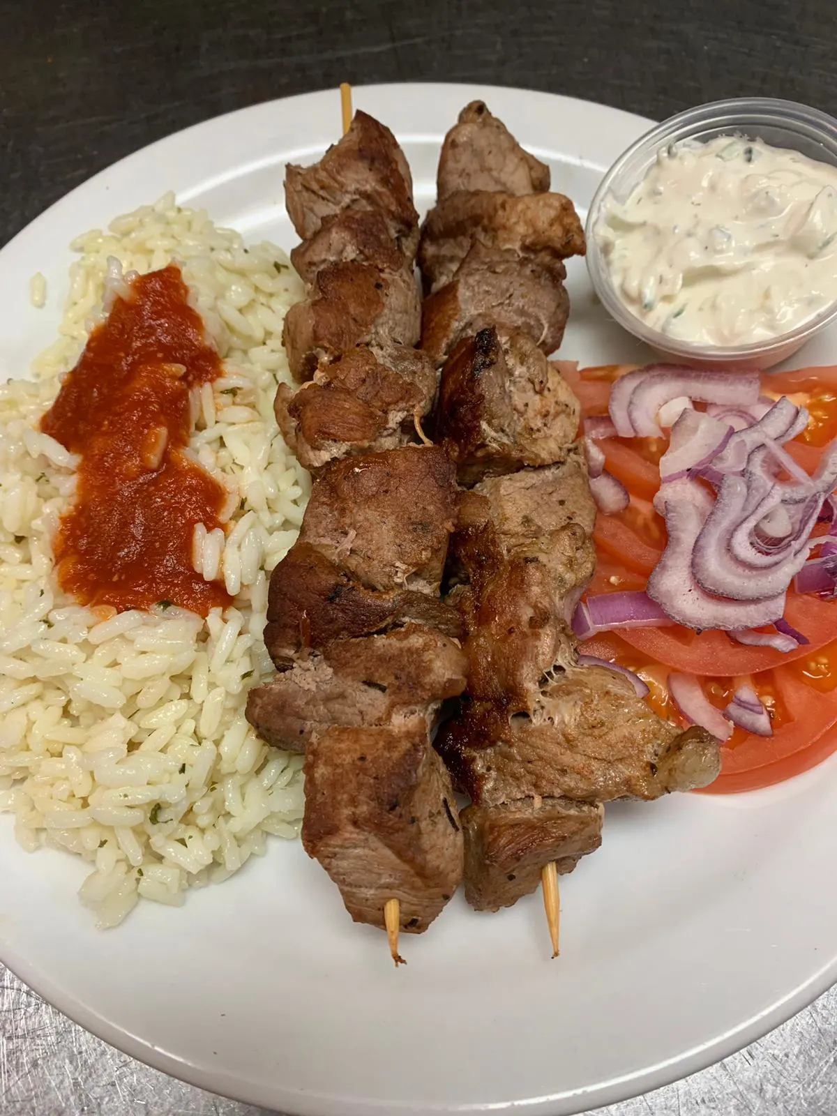 *Souvlaki Dinner - Stathis Grill