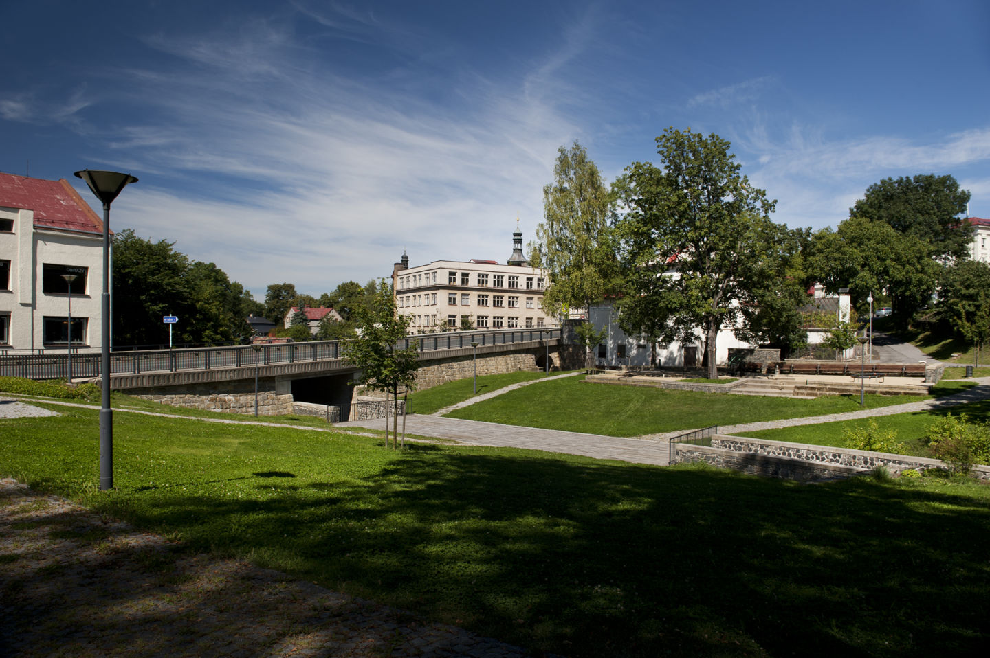 Establishment of Dvořáček and Janura Parks in Kamenický Šenov