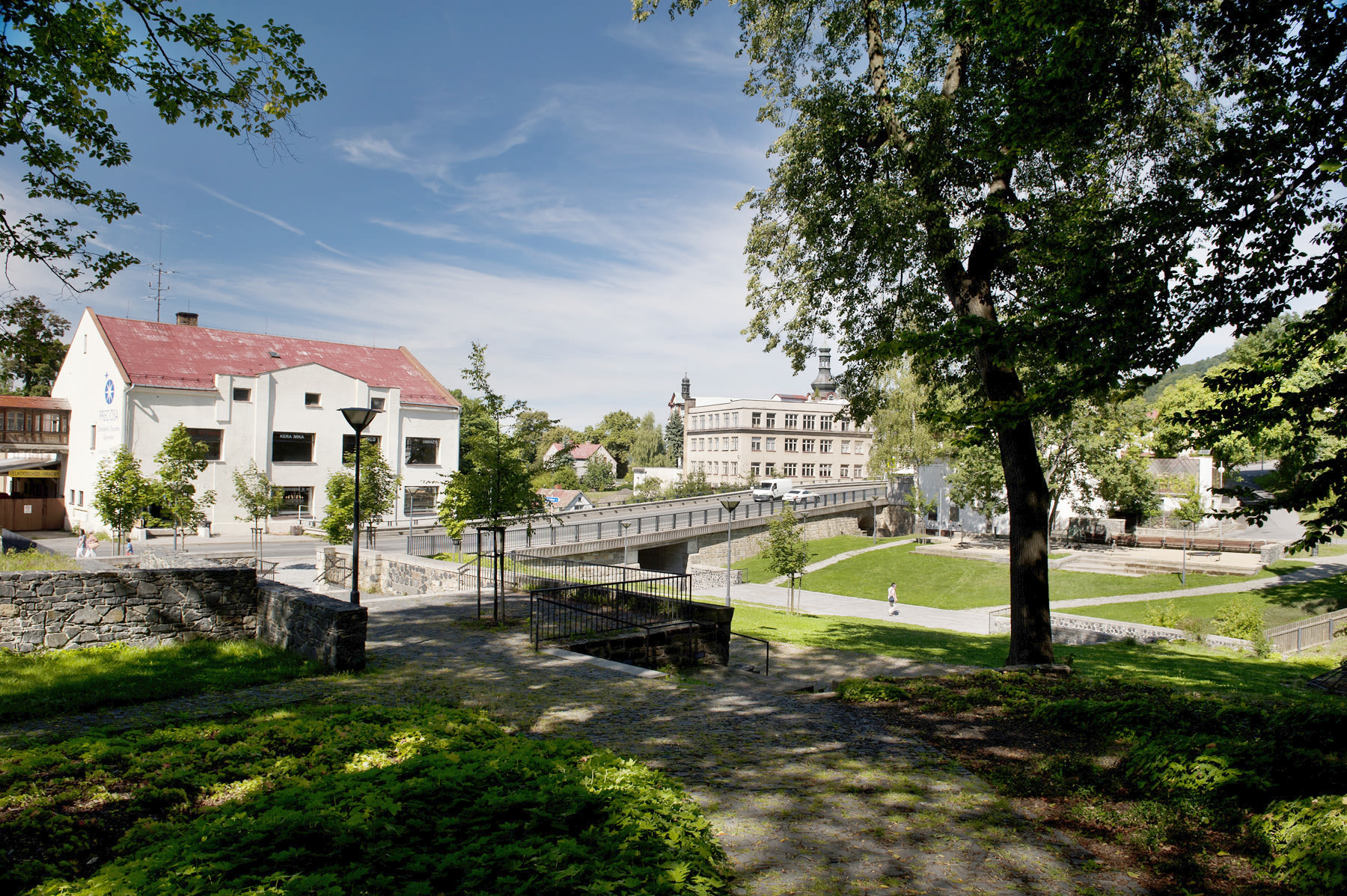 Establishment of Dvořáček and Janura Parks in Kamenický Šenov