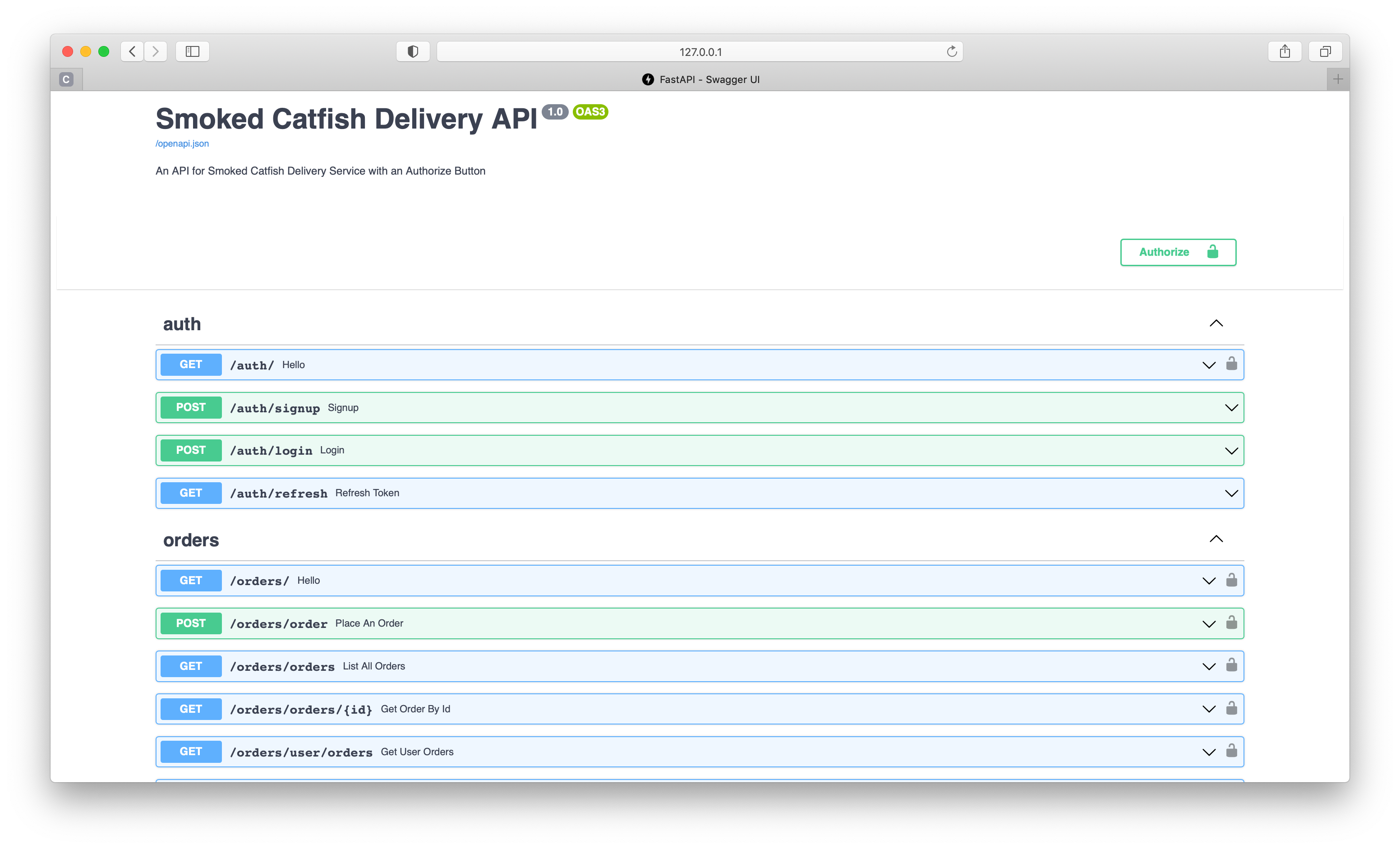GitHub - johndiginee/smoked-catfish-delivery-api: This repository contains REST API for a Smoked ...