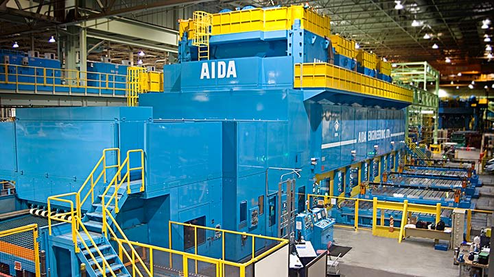 Servo Press Tandem Lines for High Production Metal Stamping