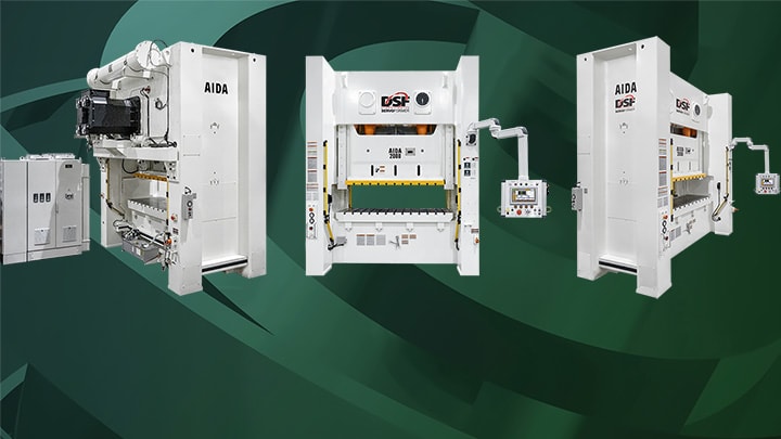 Unitized Frame Servo Presses for Metal Stamping | AIDA
