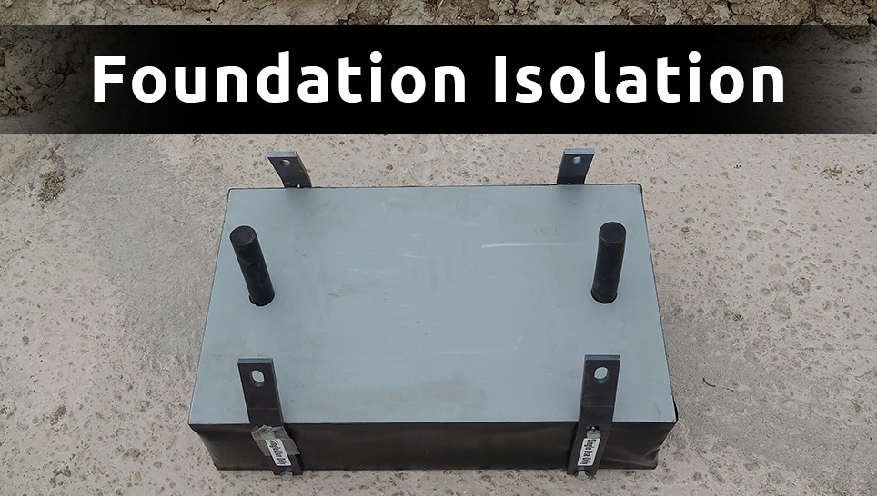 Tico's foundation isolation products