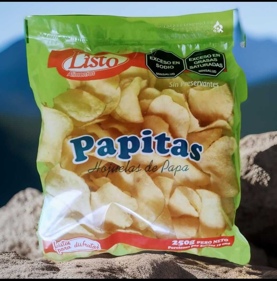 Papitas x 250gr - Listo Alimentos