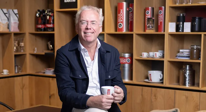 Wouter Jansen van Velsen nam met Mocca d'Or Peeze over