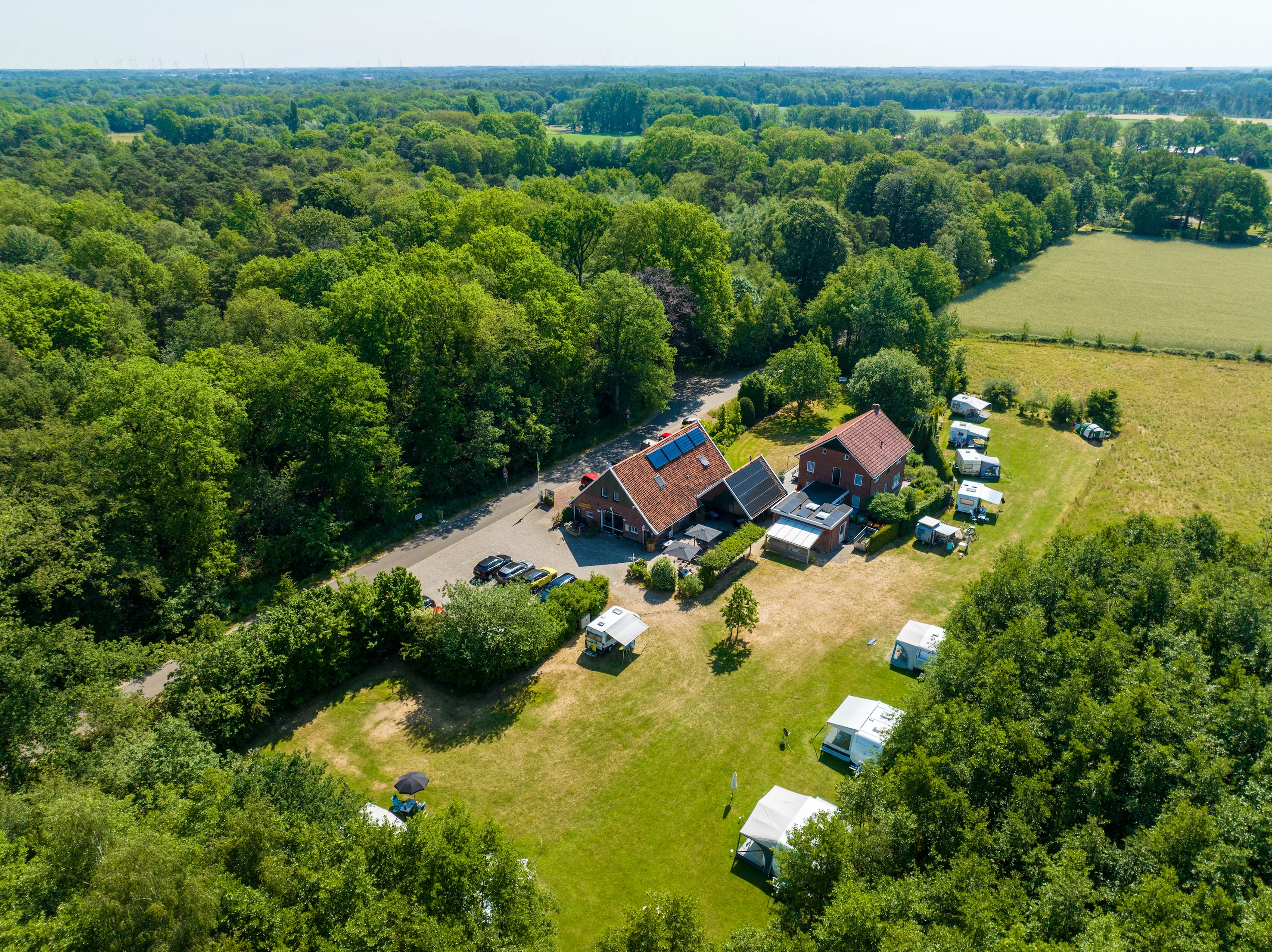 Te koop: Minicamping met B&B kamers | Brookz®