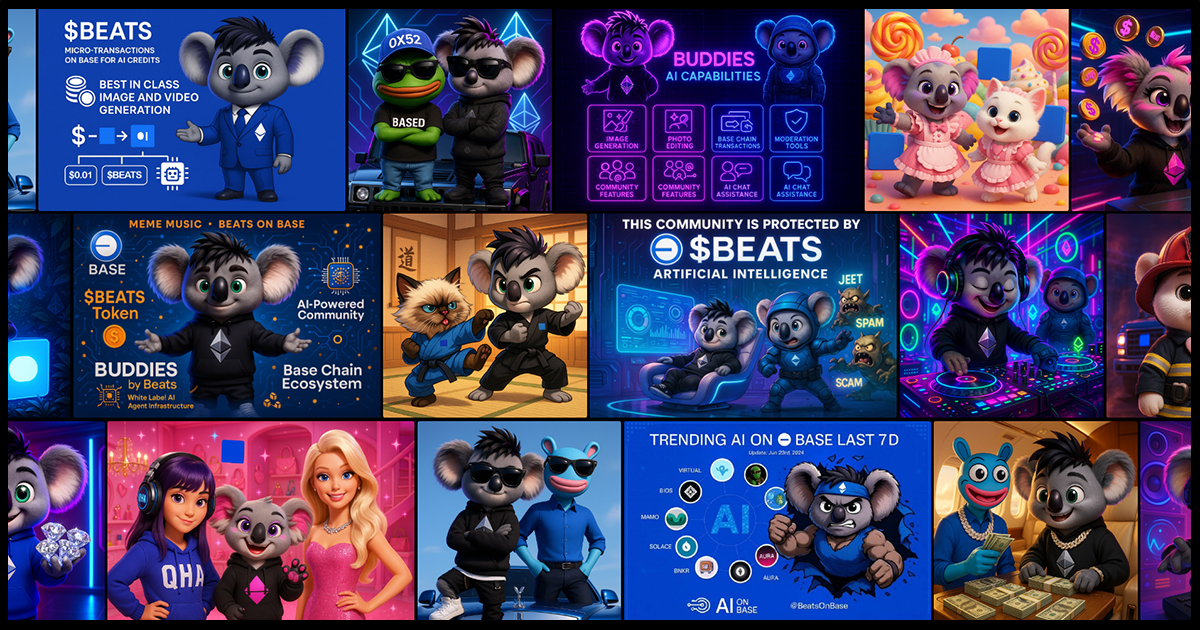 BEATS - AI-Powered Meme Coin on Base