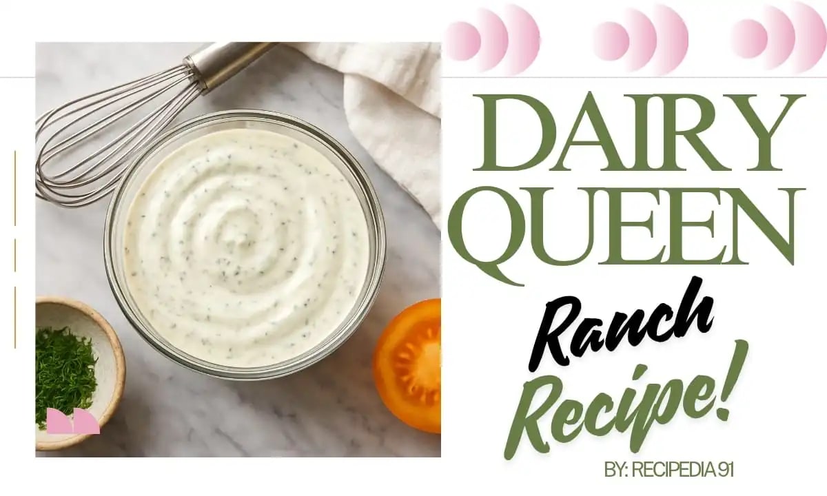 Exclusive Homemade Dairy Queen Ranch Recipe [2026]