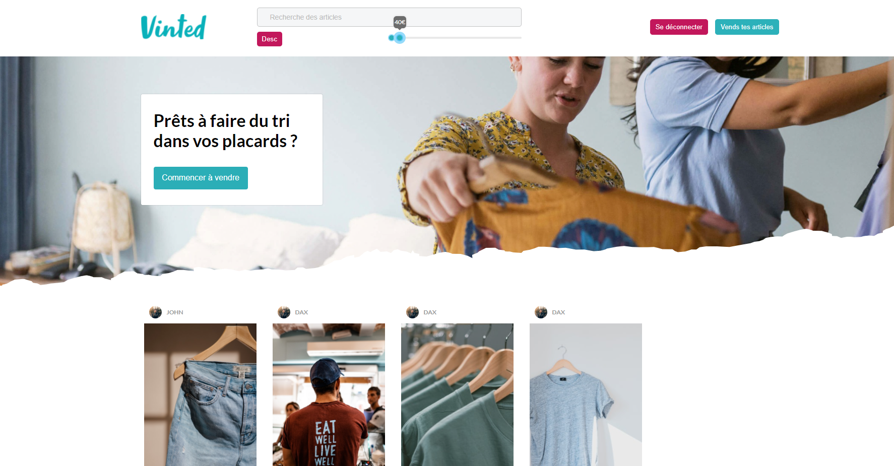 GitHub - DavidNabet/vinted-front: Clone Vinted React App