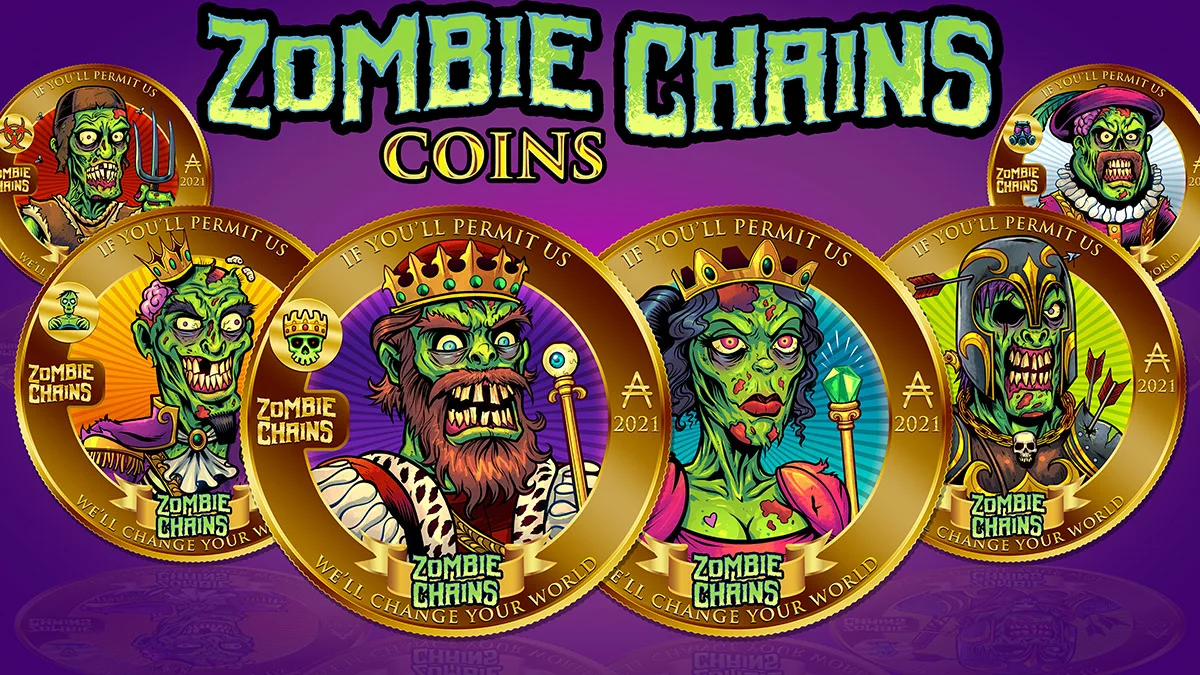 Zombie Chains Coins NFTs | JPG Store