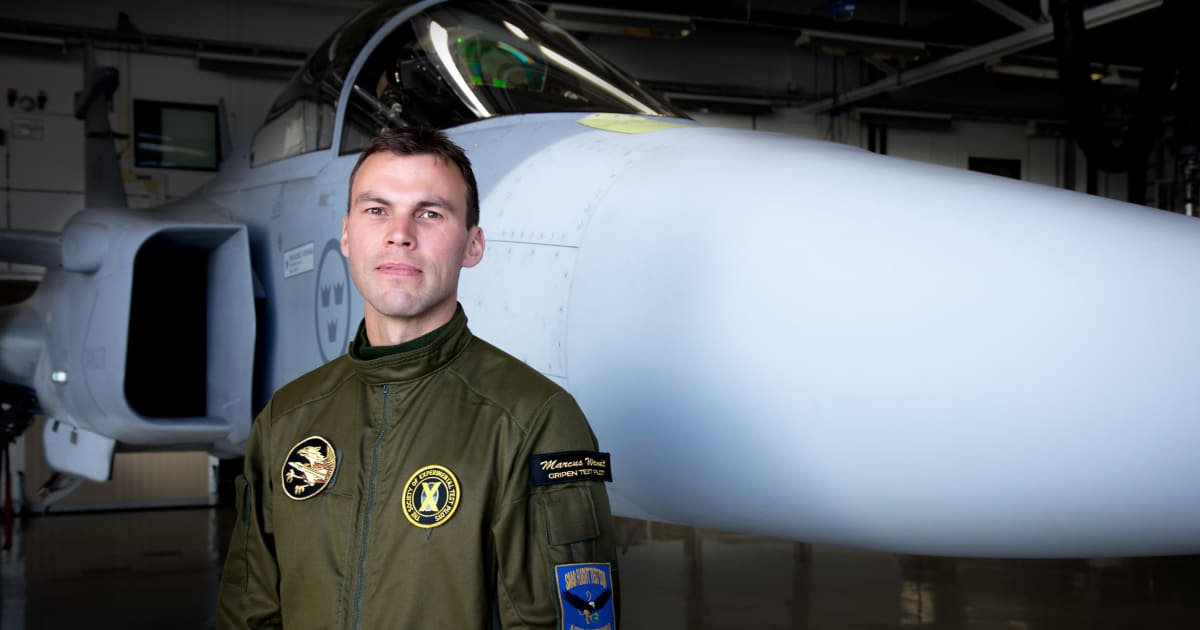 Saab pilot next Swede in space