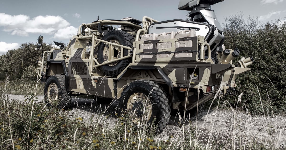 Production Giraffe 1X radar comes to DSEI