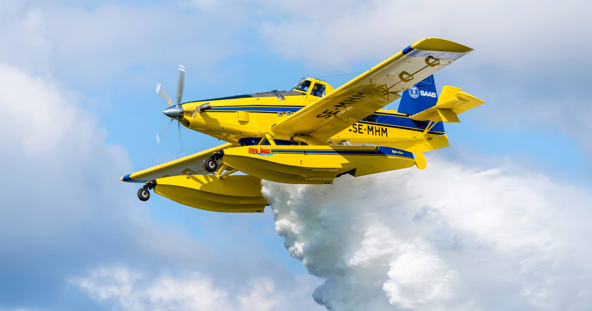 Saab Receives Order for two Further Firefighting Aircraft