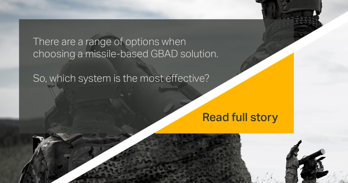 Which ground-based air defence (GBAD) solution is best?