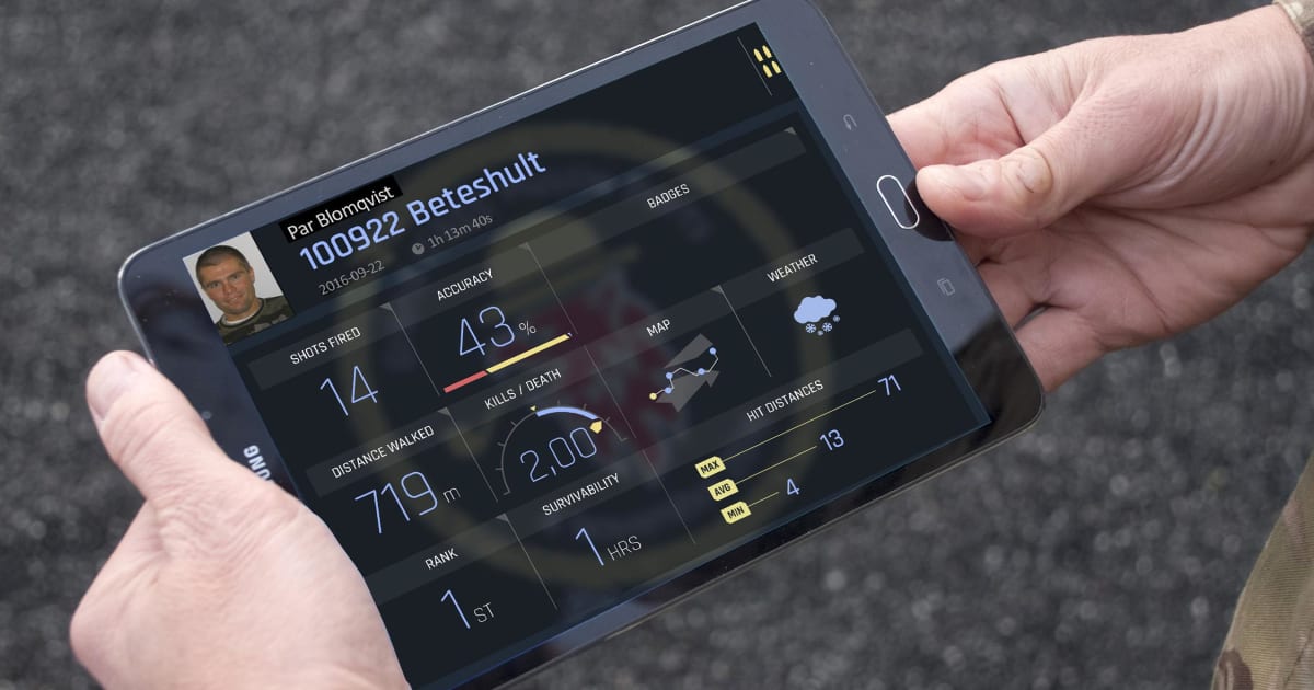 Saab develops new, individualized training app for soldiers
