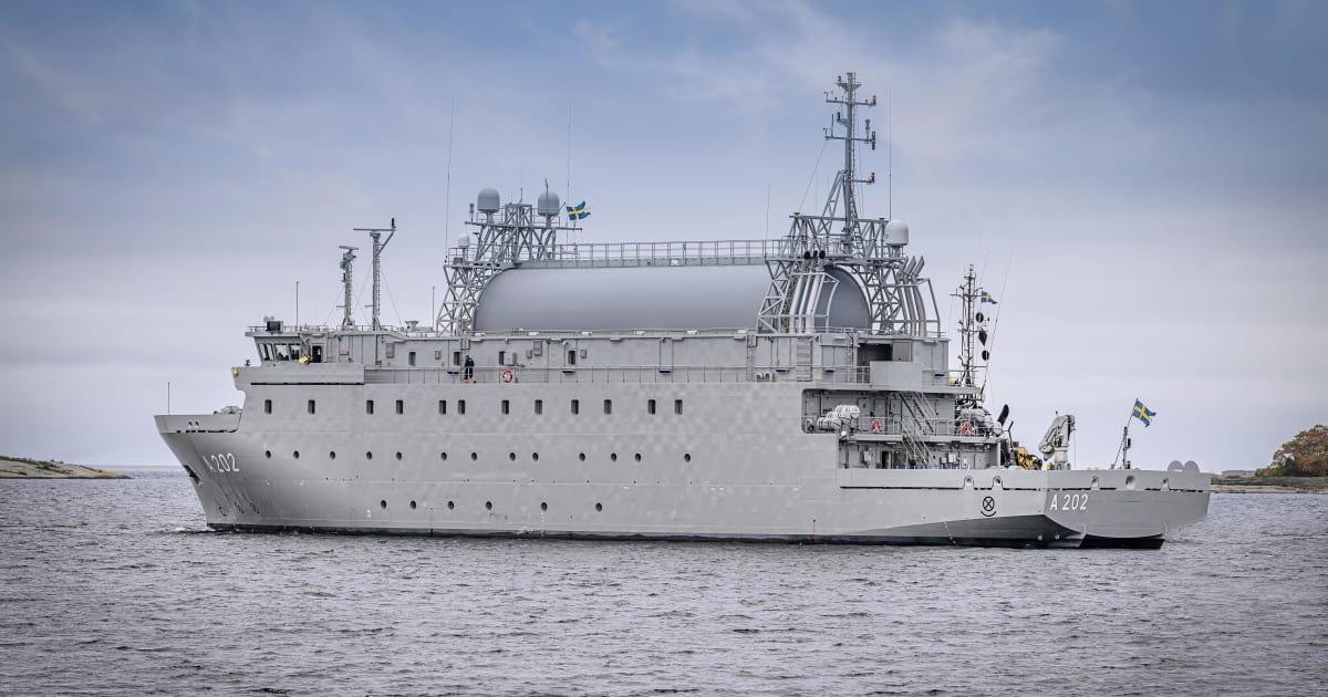 Saab delivers new SIGINT-ship HMS Artemis to the Swedish Defence ...