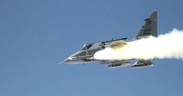 Successful Meteor missile firings with Gripen completed