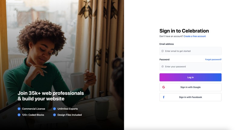 Nice Login Form Tailwind Css • bardui