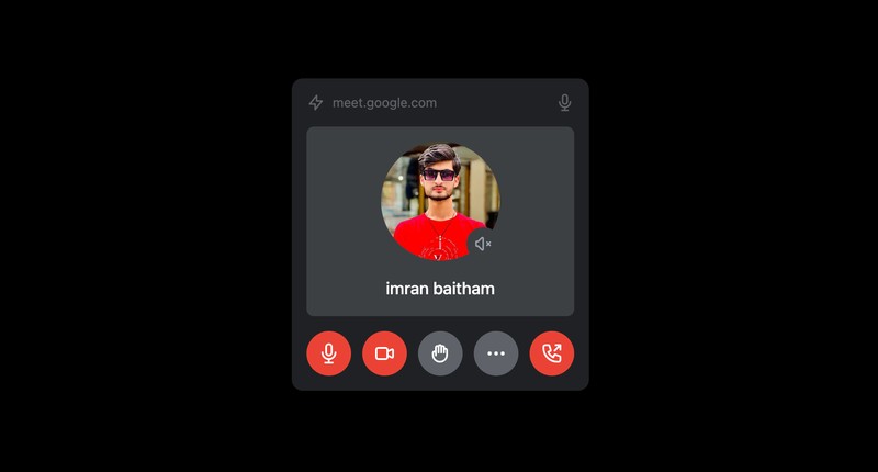 Tailwind CSS Google Meet Ui • bardui