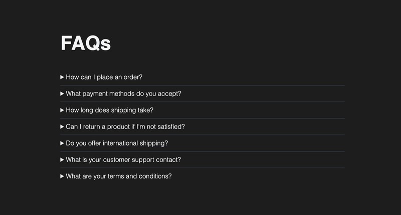 Simple Tailwind CSS FAQs Section FullScreen • bardui
