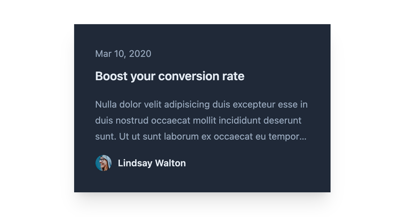 Tailwind CSS Line Clamp Card • bardui