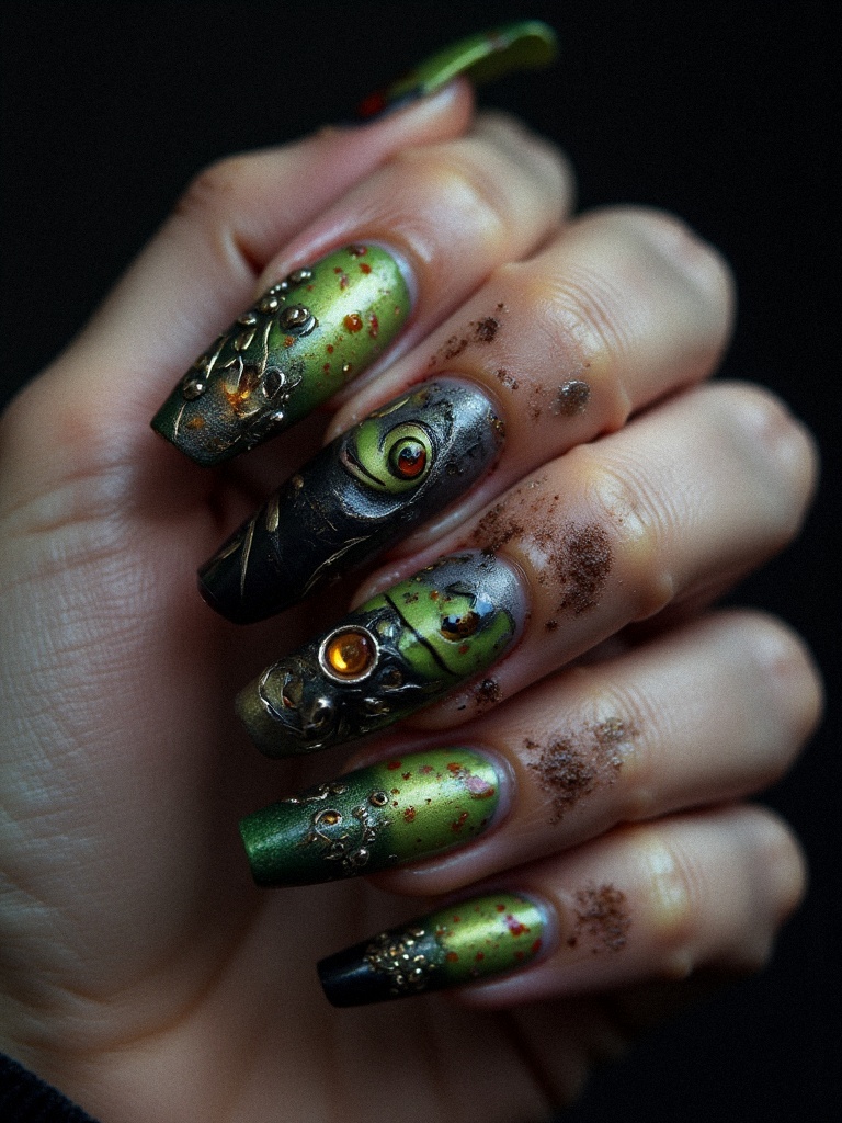 glif - Nail Art with Wicked fingers V2 WIP by MindlyWorks