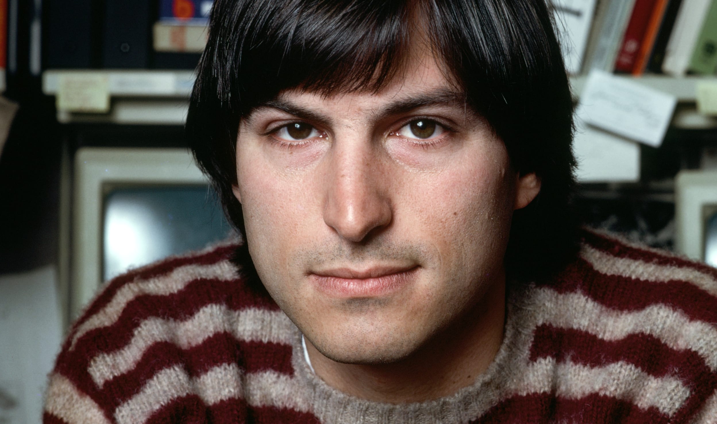 Steve Jobs Portrait Young