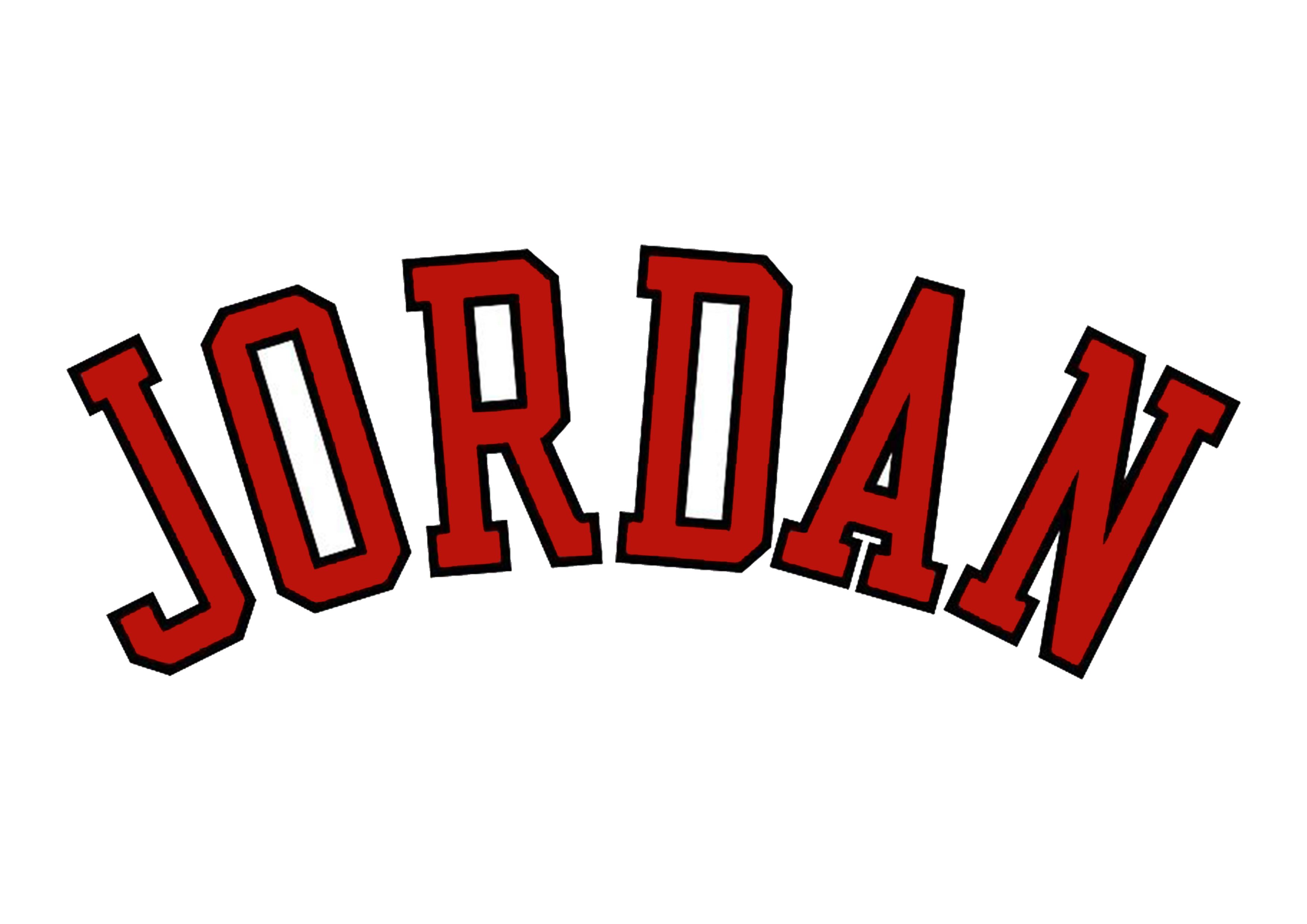 Jordan tipografía - Alta calidad