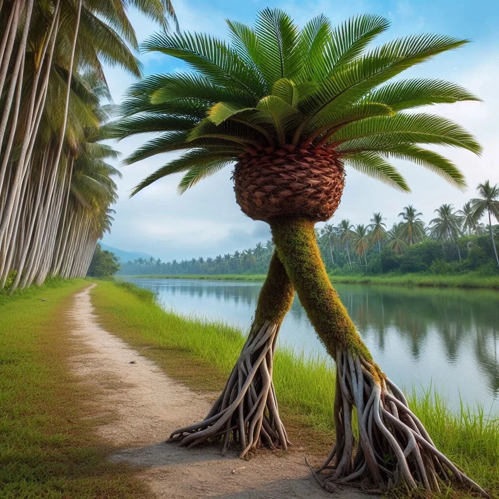 The Enigmatic Walking Palm Tree: Nature's Peculiar Wonder - Revlox