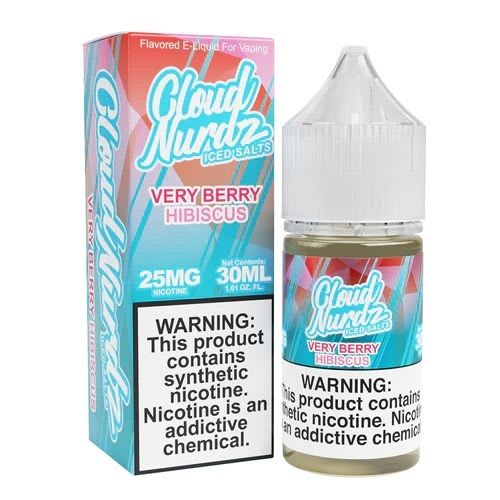 Cloud Nurdz TFN Salts Very Berry Hibiscus Iced | E-liquid | Vaporbeast