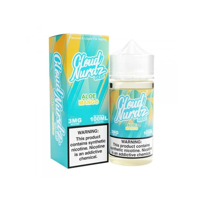 Cloud Nurdz TFN Aloe Mango Iced | E-liquid | Vaporbeast Cloud Nurdz TFN Aloe Mango Iced | E-liquid | Vaporbeast
