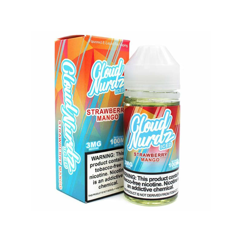 Cloud Nurdz TFN Strawberry Mango Iced | E-liquid | Vaporbeast Cloud Nurdz TFN Strawberry Mango Iced | E-liquid | Vaporbeast