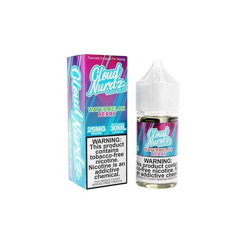 Cloud Nurdz TFN Salts Watermelon Berry Iced | Vaporbeast Cloud Nurdz TFN Salts Watermelon Berry Iced | Vaporbeast
