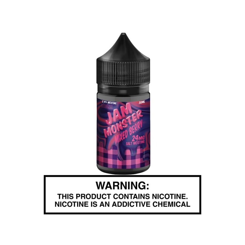 Jam Monster Salts Mixed Berry | Nicotine Salts | Vaporbeast Jam Monster Salts Mixed Berry | Nicotine Salts | Vaporbeast