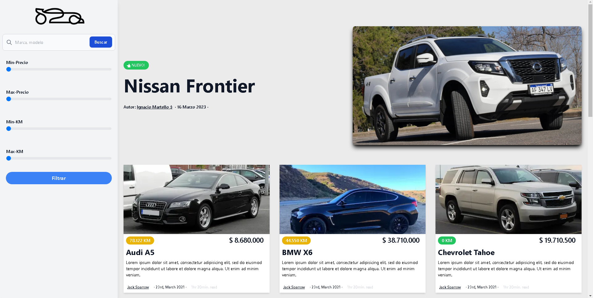 GitHub - i-martello/Car-Store