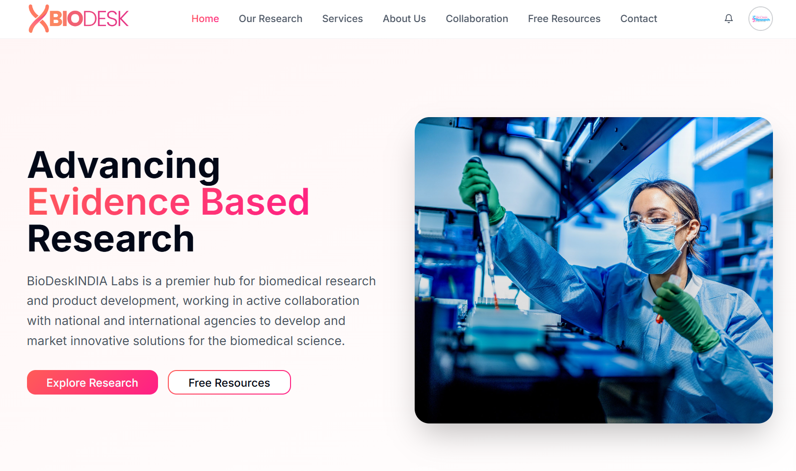 BioDesk Labs - Educational Research Platform