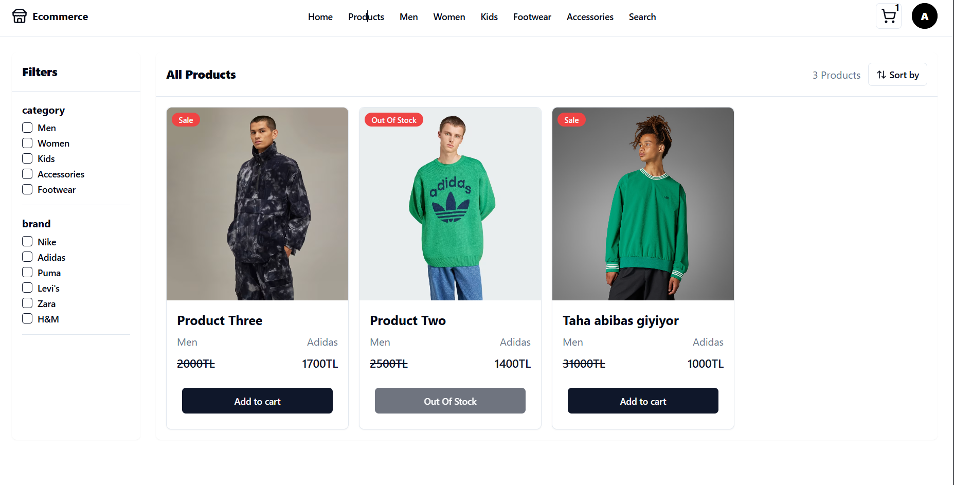 GitHub - kemalcalak/E-Commerce: E-Commerce is a modern e-commerce platform where users can ...