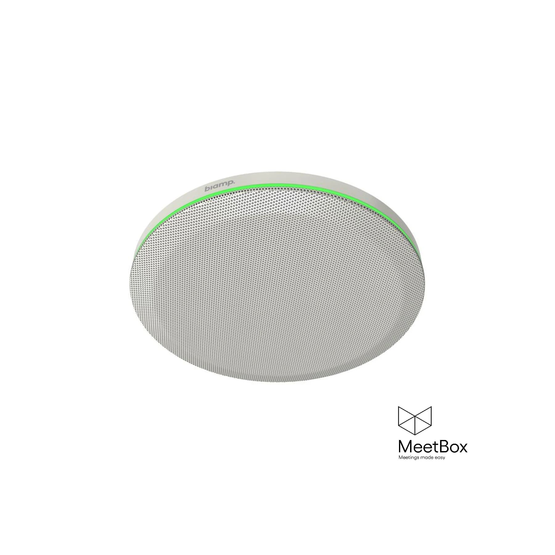 Biamp Parle TCM-XA White | Ceiling Microphone – Video Conferencing ...
