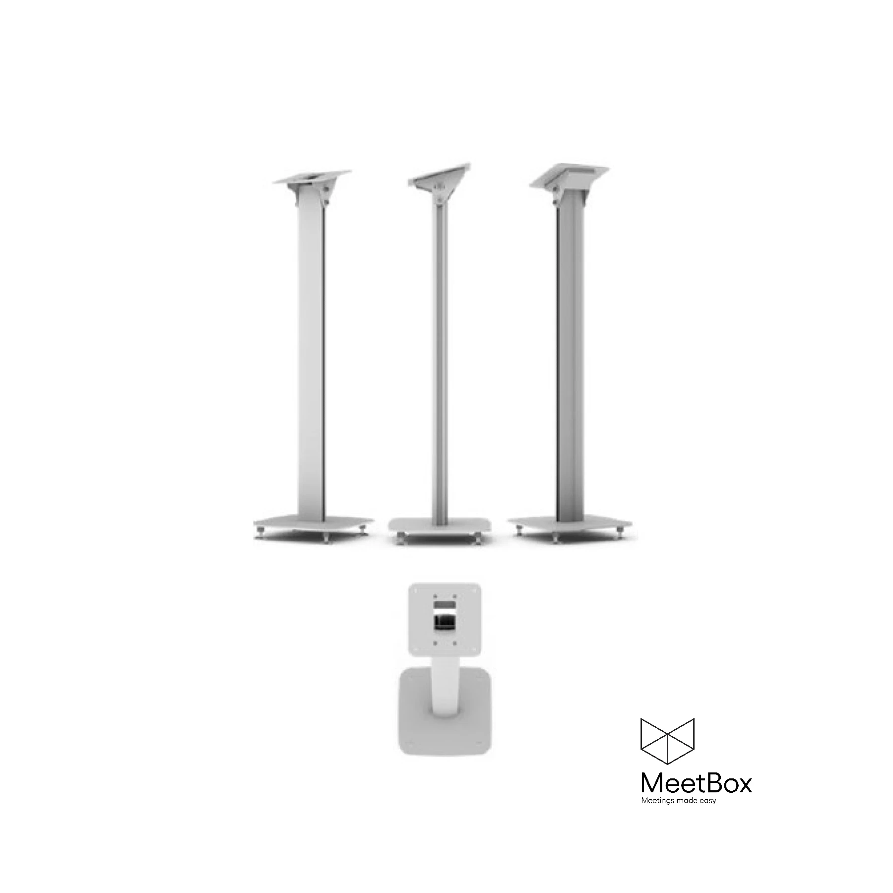 Evoko Liso Freestand Mount - Boltable - Video Conferencing, Meetings ...