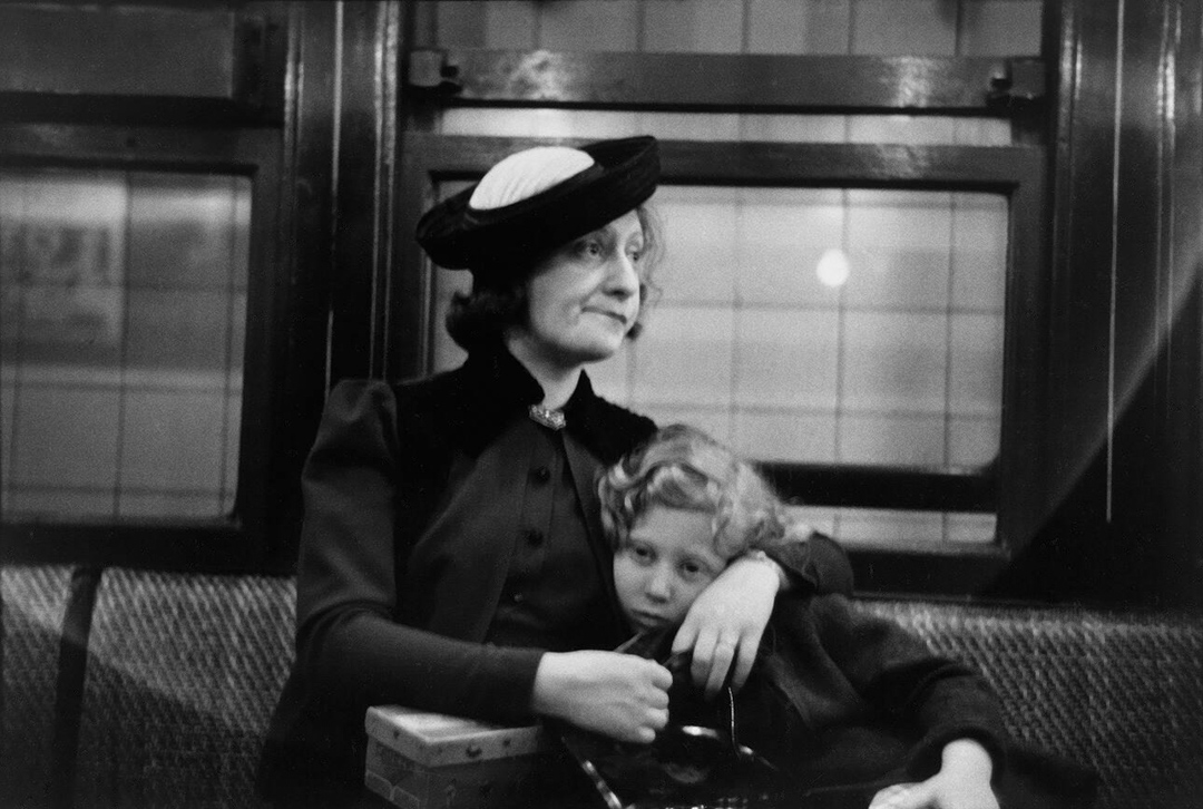 "Subway Portraits", Walker Evans (1903-1975)