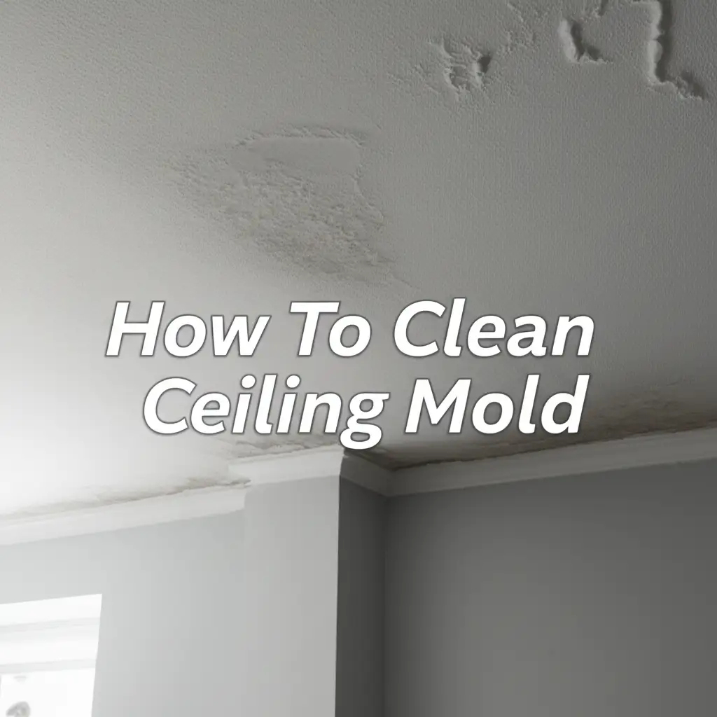 How To Clean Ceiling Mold — Be A Cleaner