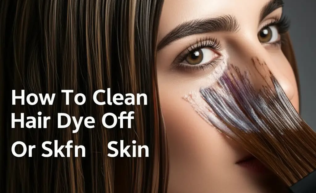 How To Clean Hair Dye Off Skin — Be A Cleaner