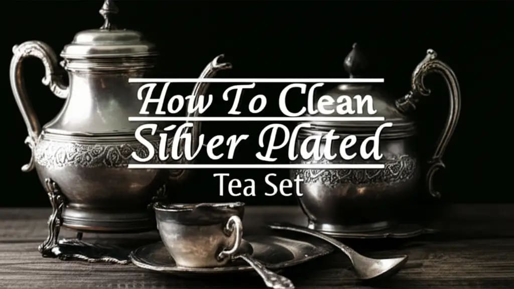 How To Clean Silver Plated Tea Set — Be A Cleaner