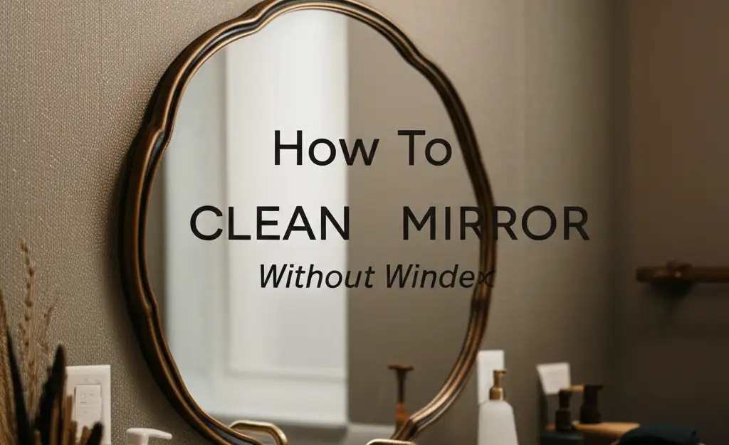 How To Clean Mirror Without Windex — Be A Cleaner
