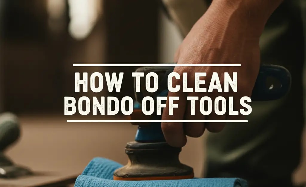 How To Clean Bondo Off Tools — Be A Cleaner