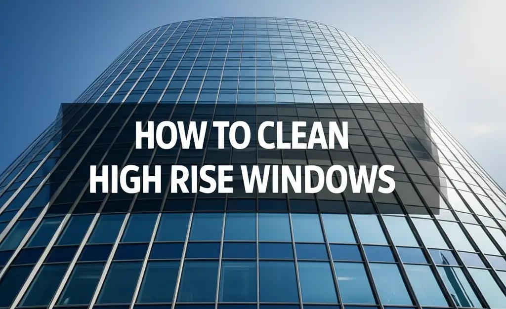 How To Clean High Rise Windows — Be A Cleaner