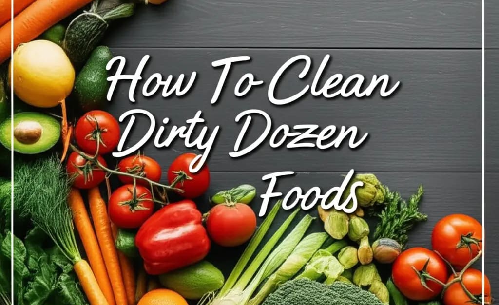 How To Clean Dirty Dozen Foods — Be A Cleaner