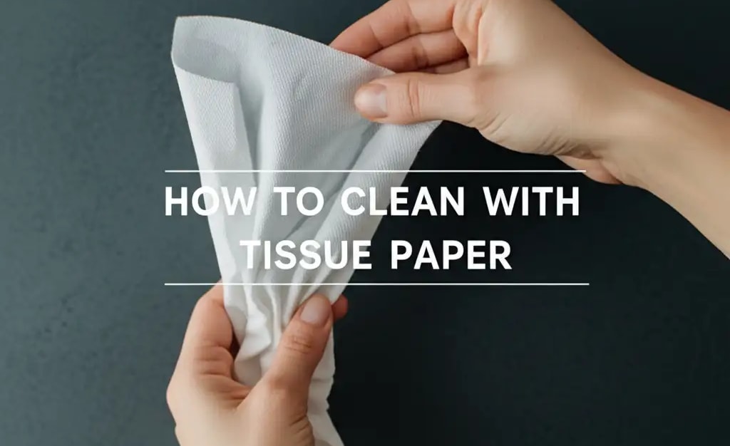 How To Clean With Tissue Paper — Be A Cleaner