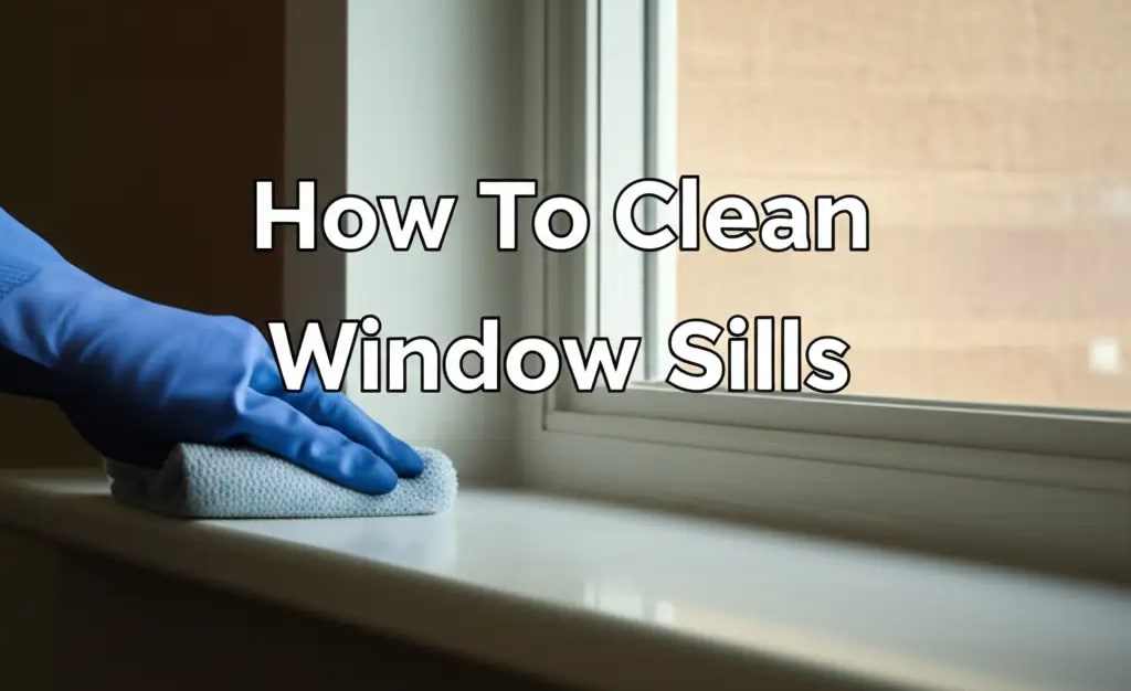 How To Clean Window Sills — Be A Cleaner
