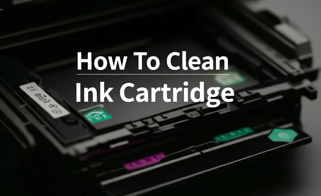 How To Clean Ink Cartridge — Be A Cleaner
